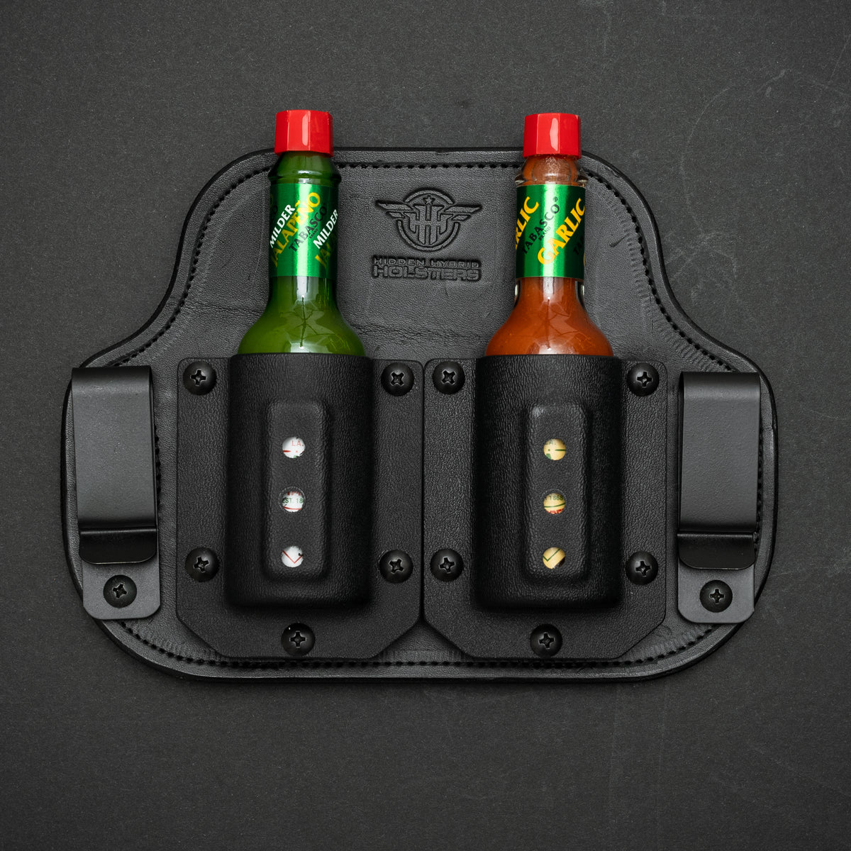 HOT SAUCE HOLSTER - SUPER SLIM IWB OWB - Hidden Hybrid Holsters